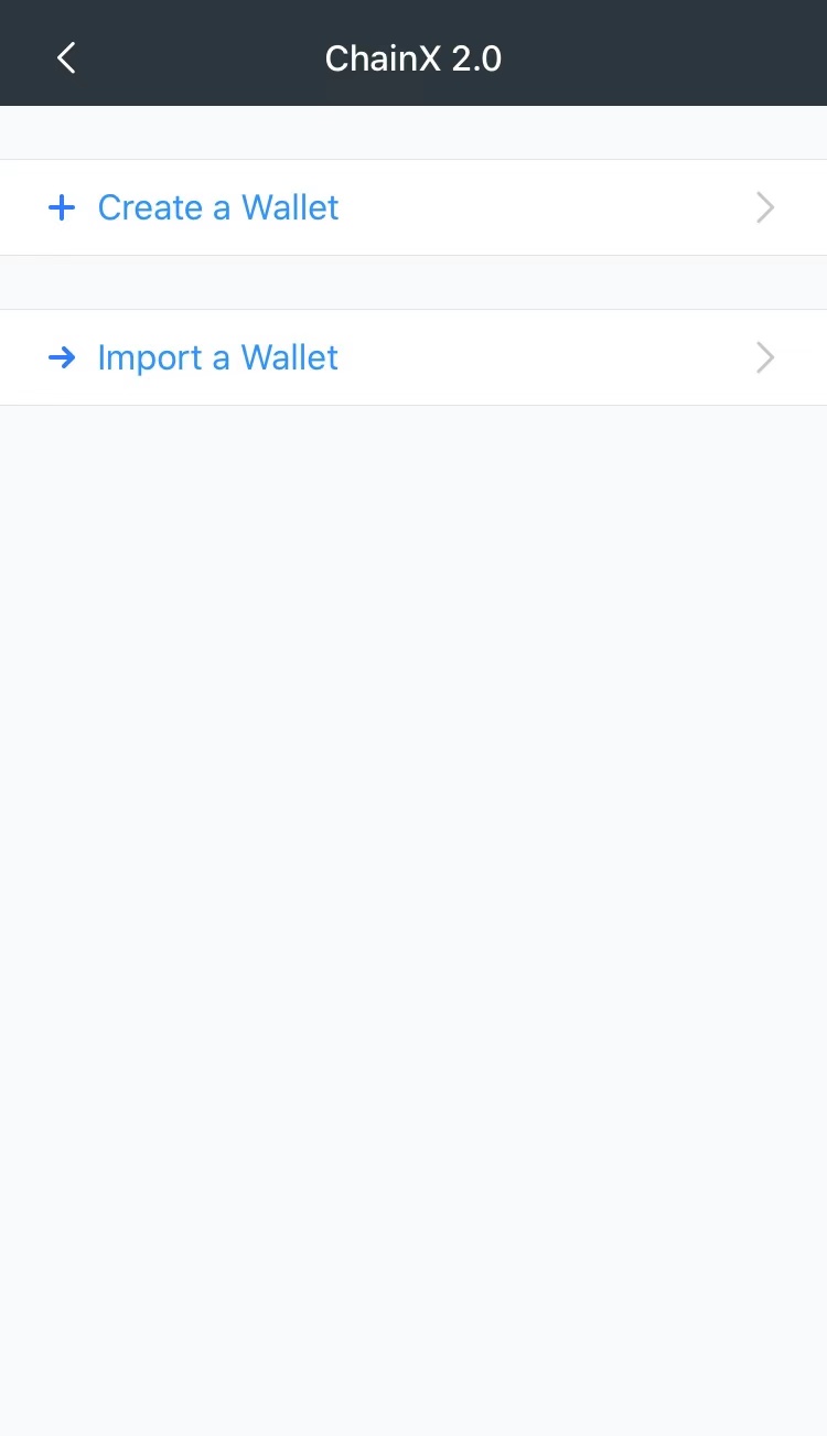 APP Operation Guide: Import ChainX 1.0 Wallet into ChainX 2.0 Wallet – MathWallet